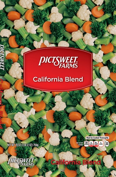 California Blend - Clear Bag - Vegetables - PictSweet Farms